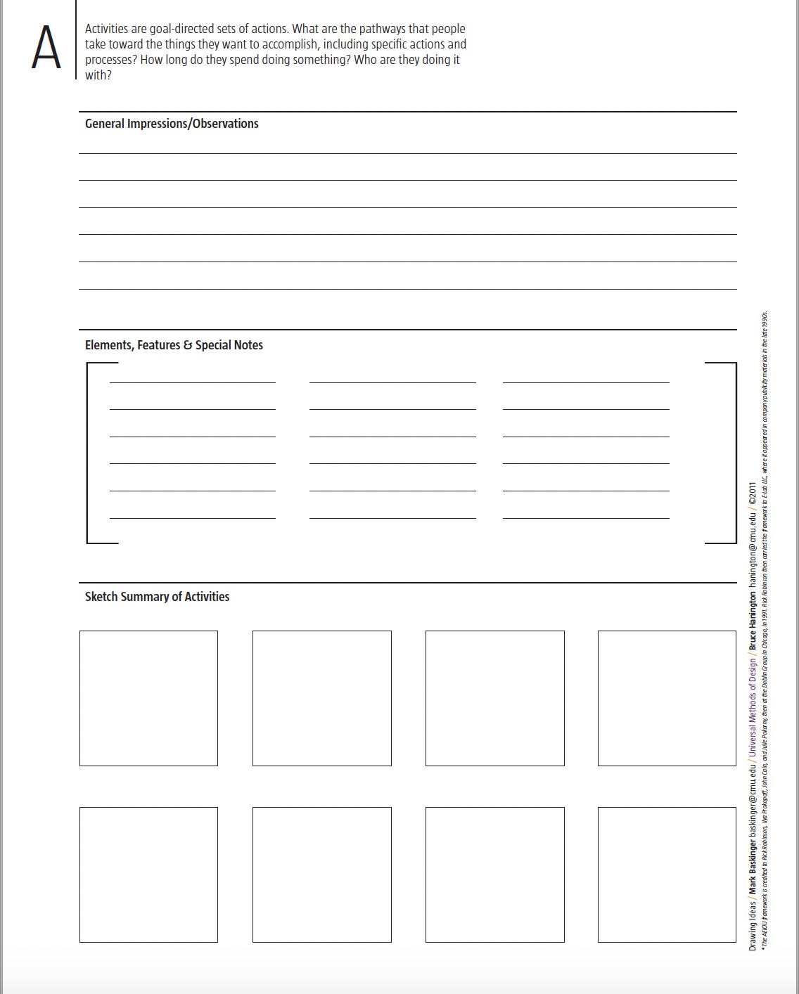 Primary Research: Observation – meetinghouse